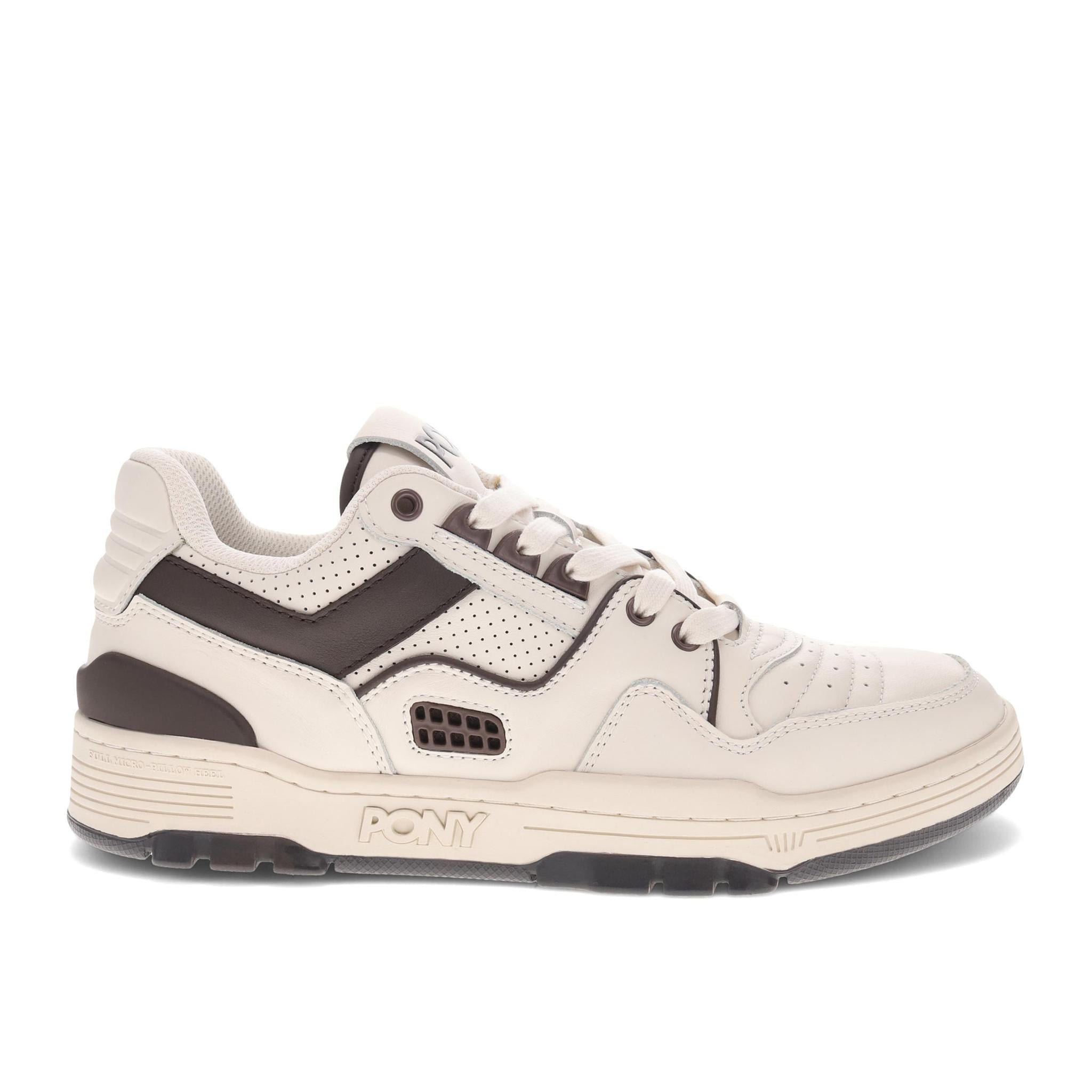 Pony M100 Low Off White/Brown – Hush Life Boutique