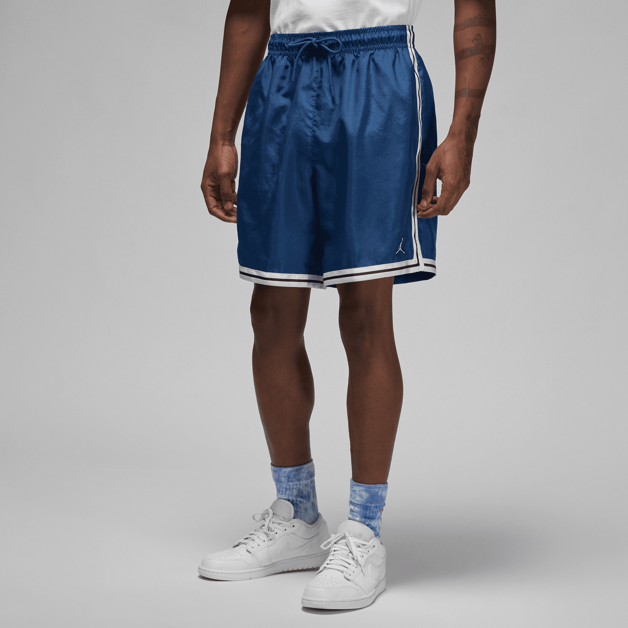 JORDAN SHORTS "ESSENTIALS" (BLUE) – Hush Life Boutique